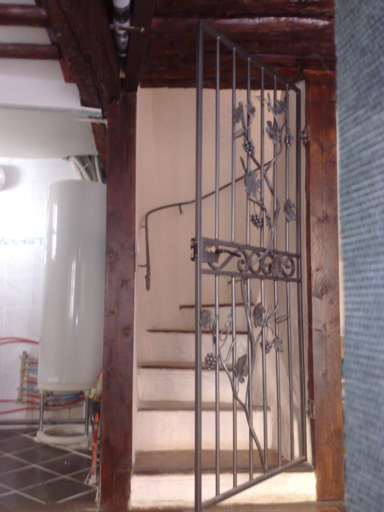 Porte décorative intérieur fer forgé | Faufer